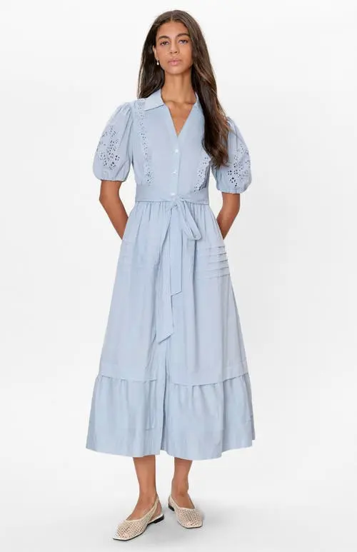 Rebecca Taylor Lorelai Shirt Dress - Chambray