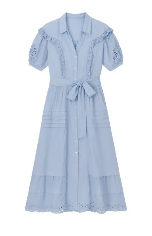 Rebecca Taylor Lorelai Shirt Dress - Chambray