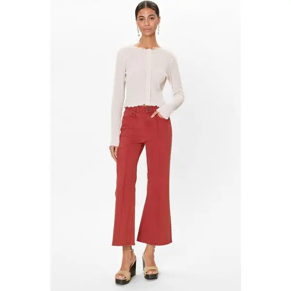 Rebecca Taylor Taryn Knit Cardigan - Cream