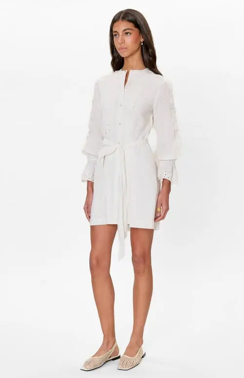 Rebecca Taylor Lorelai Tunic Dress - Ivory