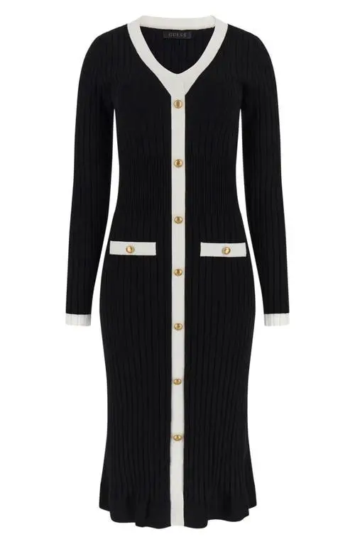 Guess Laurel Long-sleeve Sweater Dress