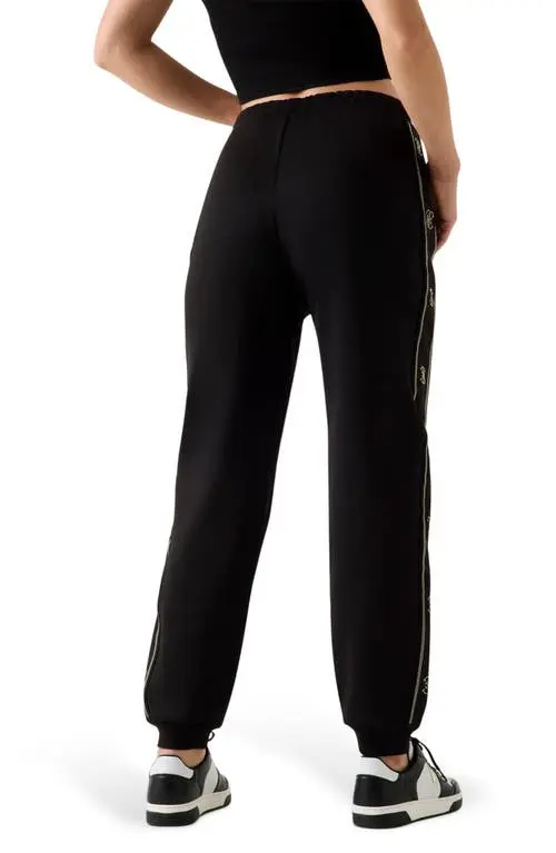 Guess Octavia Rhinestone Joggers - Black