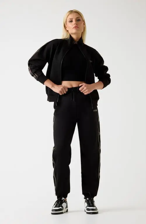 Guess Octavia Rhinestone Joggers - Black