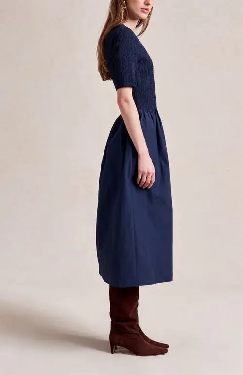 LA LIGNE Fit-and-flare Midi Dress