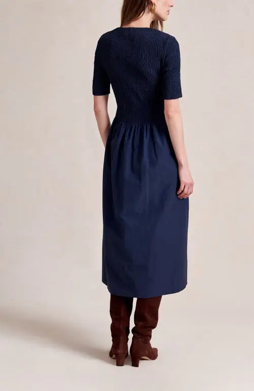 LA LIGNE Fit-and-flare Midi Dress