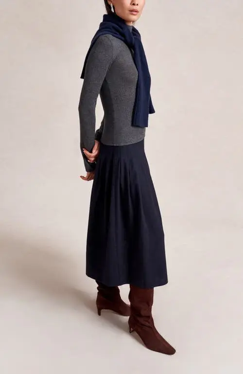 LA LIGNE Ewan Flannel Skirt