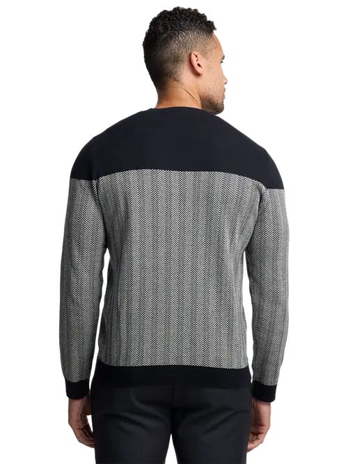 PAUL FREDRICK Cotton Crewneck Pullover