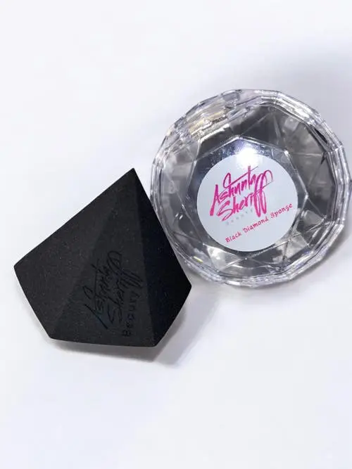 ASHUNTA SHERIFF BEAUTY Diamond Sponge - Black