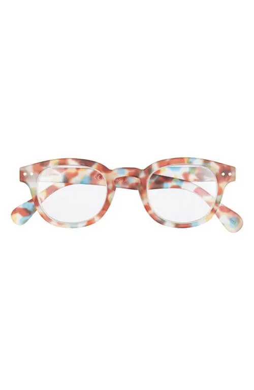 IZIPIZI Rectangular Reading Glasses - Blue Tortoise