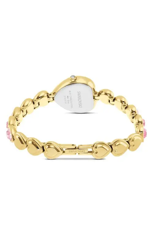 SWAROVSKI Idyllia Heart Crystal Bracelet Watch