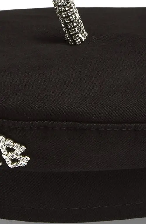 Ruslan Baginskiy Crystal Embellished Beret