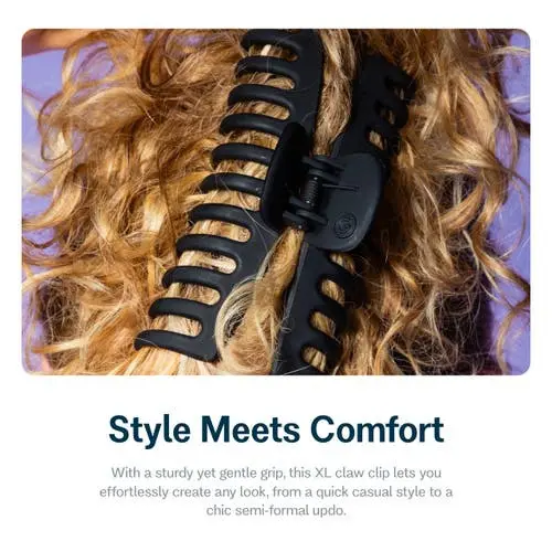 GIMME BEAUTY Xl Barrel Claw Clip For Thick Hair