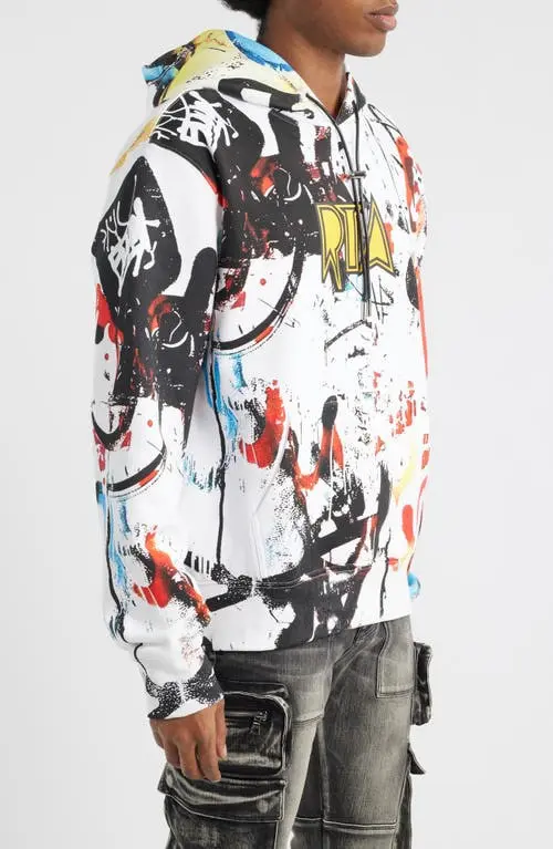 RtA Dion Graphic Logo Hoodie
