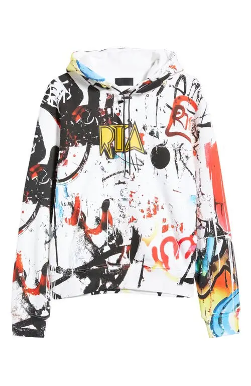 RtA Dion Graphic Logo Hoodie