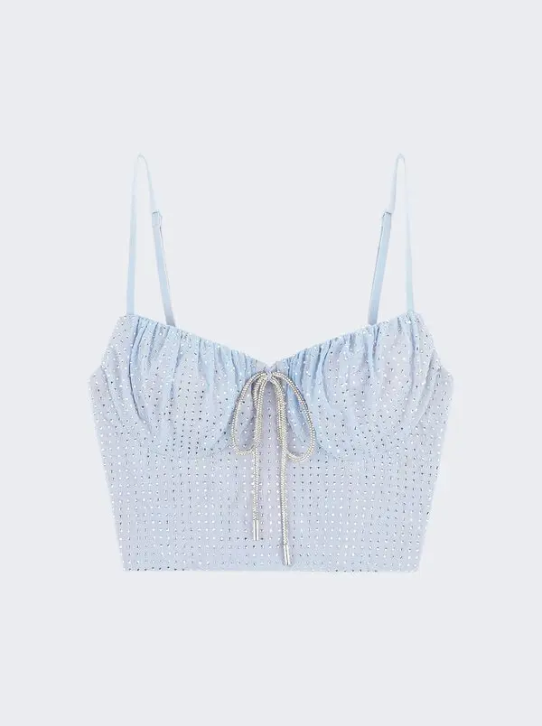 AREA Crystal Hotfix Top