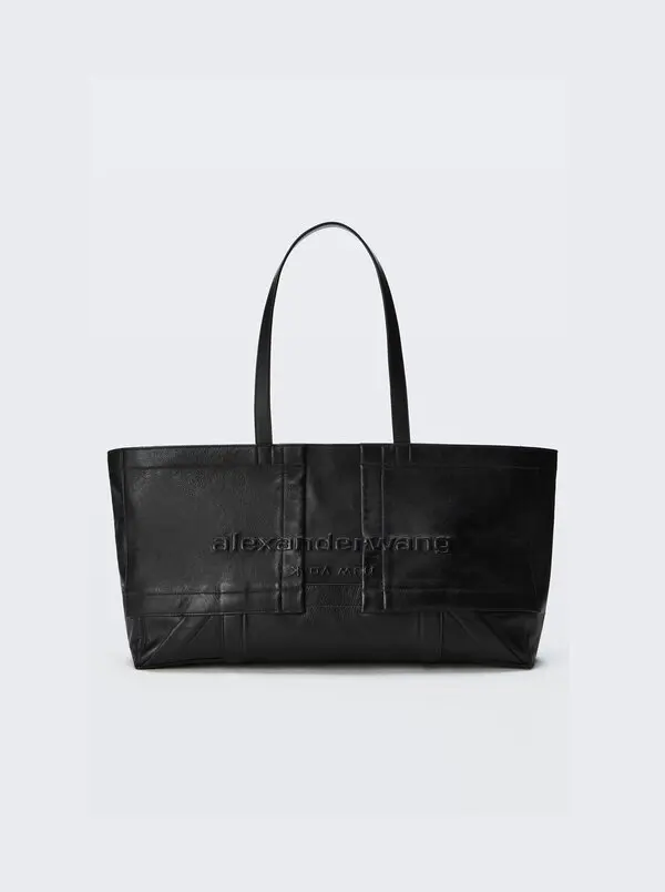 Alexander Wang Large Leather Pack Tote Bag - Black