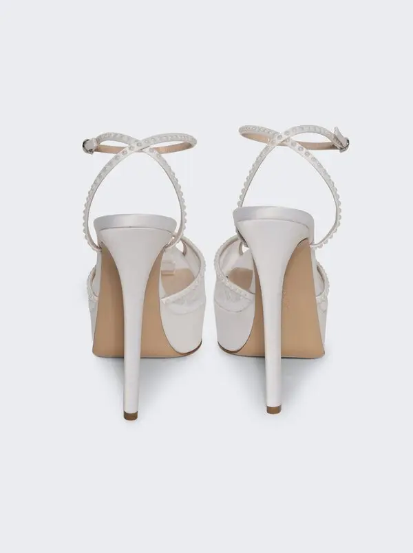 ANDREA WAZEN Katy Lace Platform 140