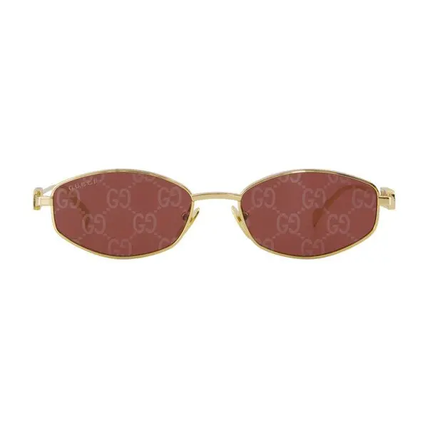 Gucci Gg1802s Metal Sunglasses - Gold