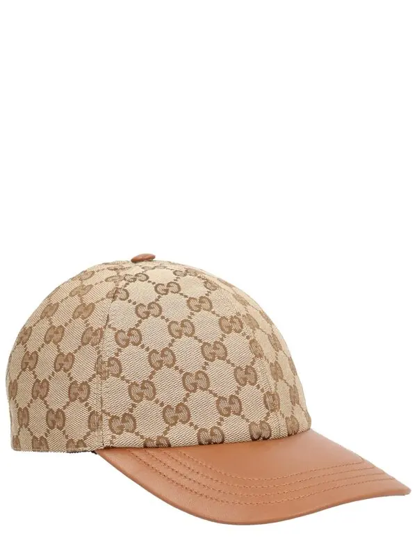 Gucci Gg Fabric Baseball Cap