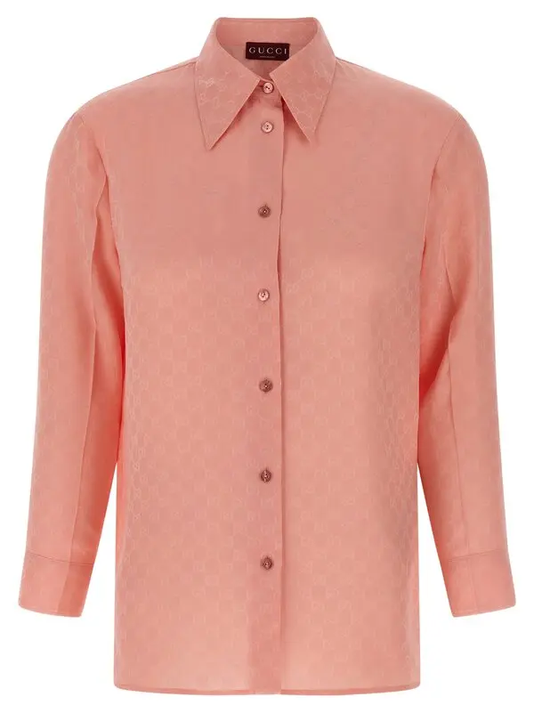 Gucci Gg Silk Shirt