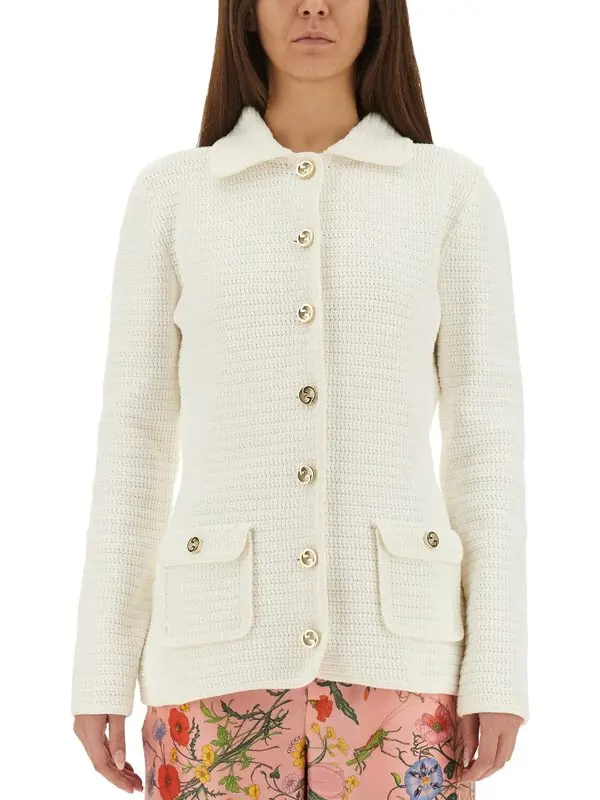 Gucci Fine Cotton Cardigan