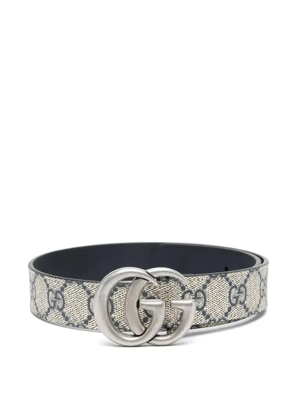 Gucci Logo Buckle Belt - Beige