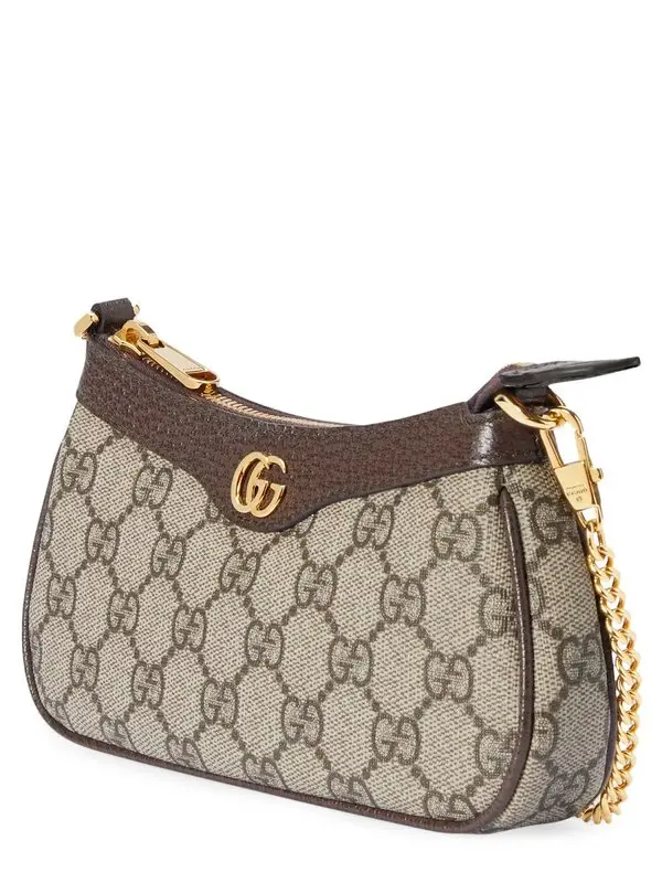 Gucci Mini Ophidia Bag - Brown