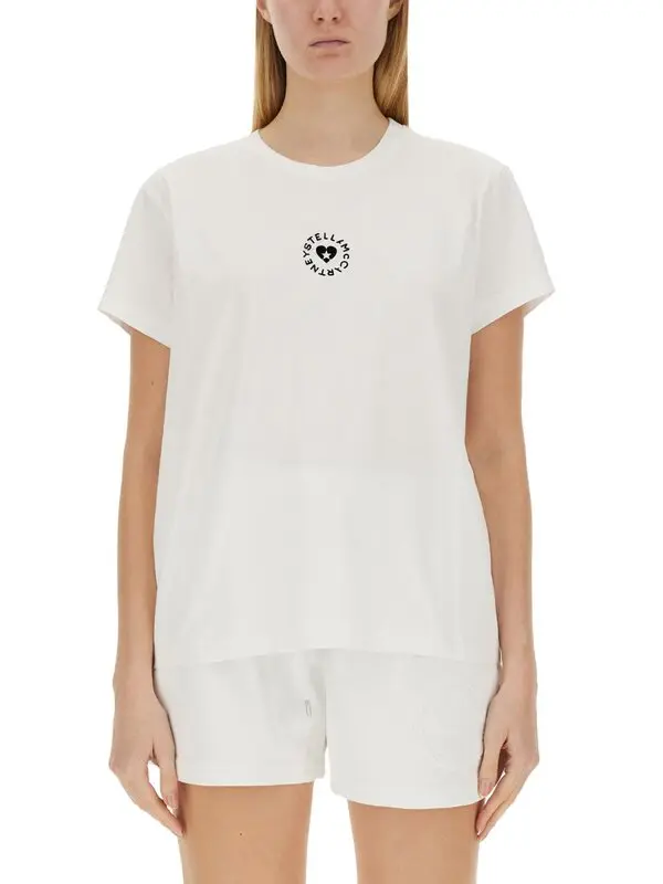 Stella McCartney Logo T-shirt - White