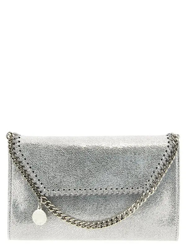 Stella McCartney Falabella Chain Wallet - Silver