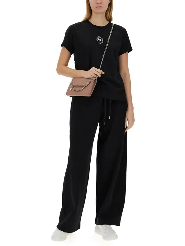 Stella McCartney Logo T-shirt - Black