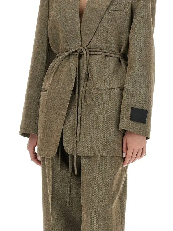 Alexander Wang Oversized Wool Blend Jacket
