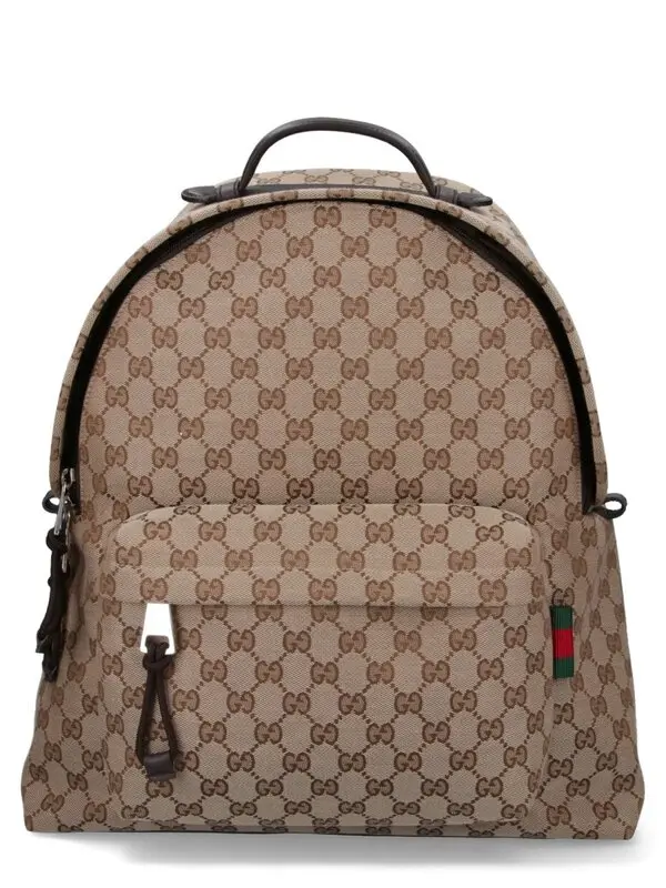 Gucci Gg Fabric Backpack - Beige