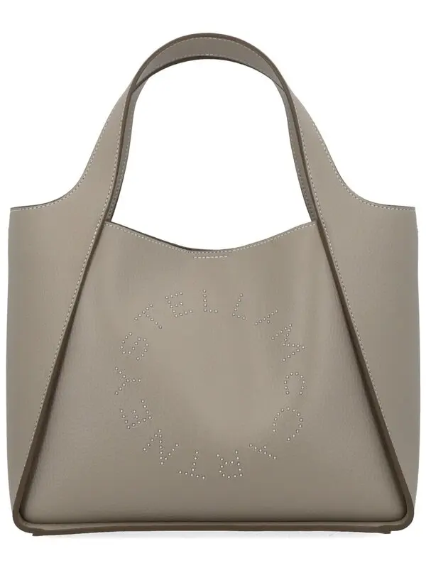 Stella McCartney Tote Bag With Logo - Grey