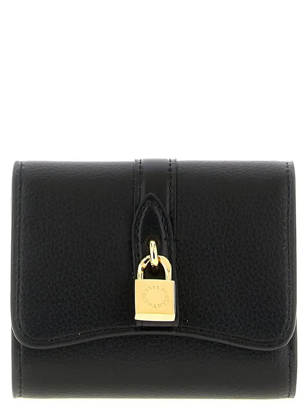 Stella McCartney Stella Rider Trifold' Wallet - Black