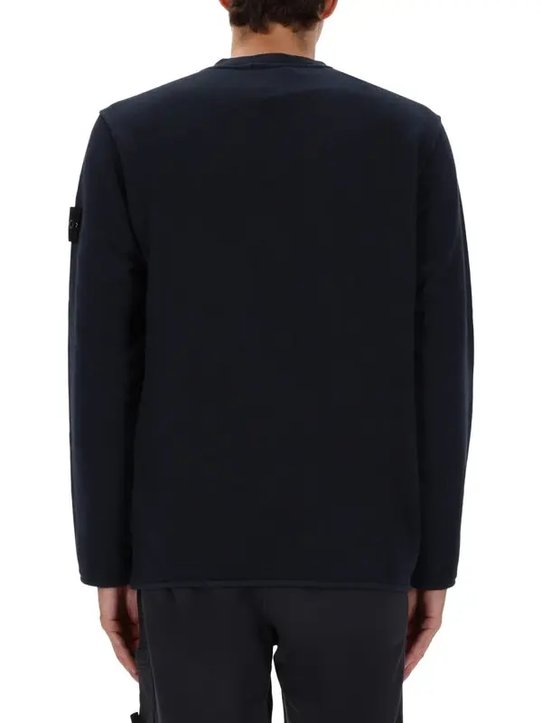 Stone Island Cotton Sweatshirt - Blue