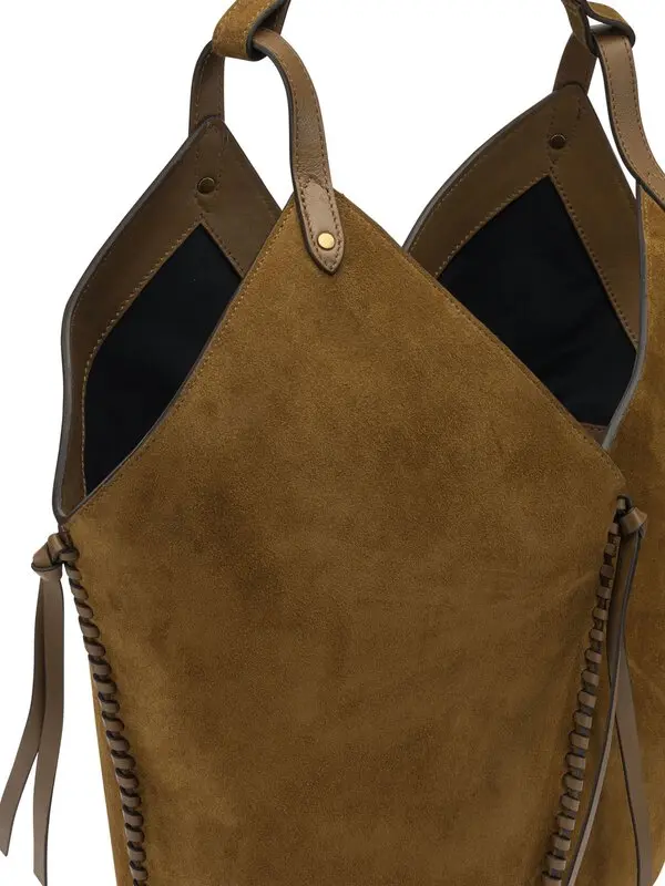 Isabel Marant Tampa Large Shoulder Bag - Brown