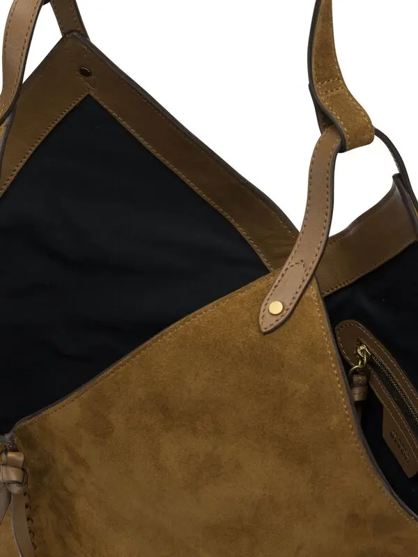 Isabel Marant Tampa Large Shoulder Bag - Brown