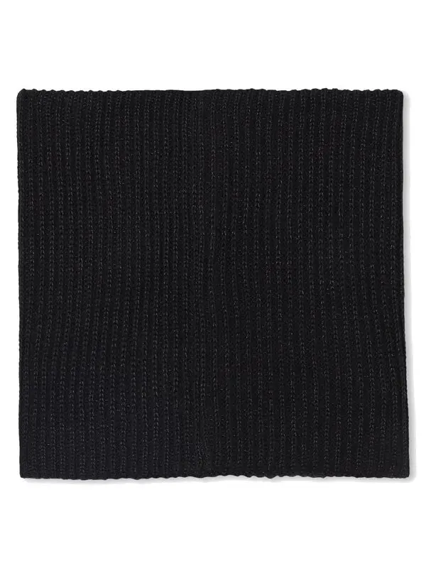 Karl Lagerfeld Beanie Hat & Snood - Black