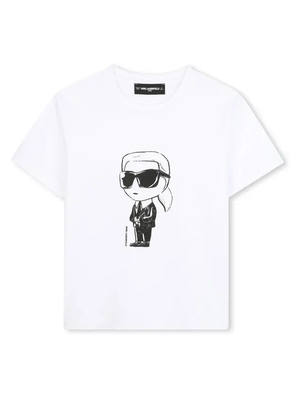 Karl Lagerfeld T-shirt With Logo - White