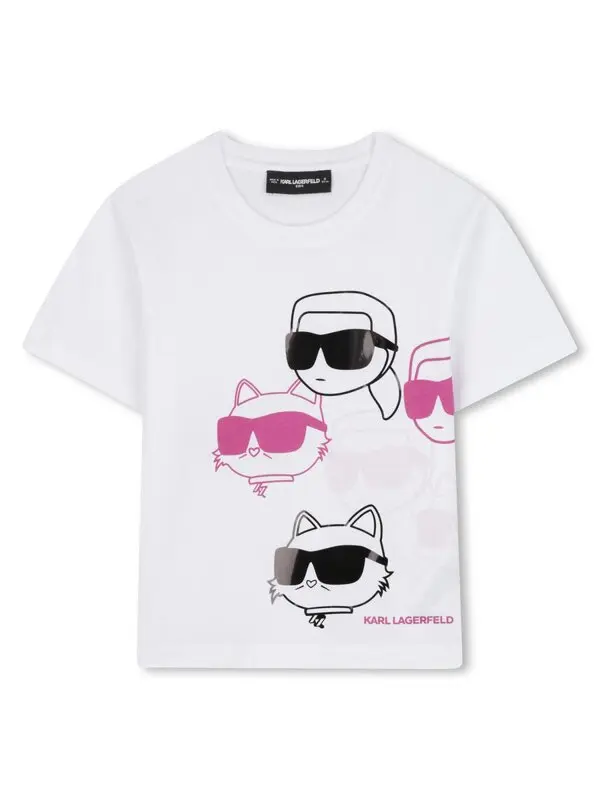 Karl Lagerfeld T-shirt With Logo - White