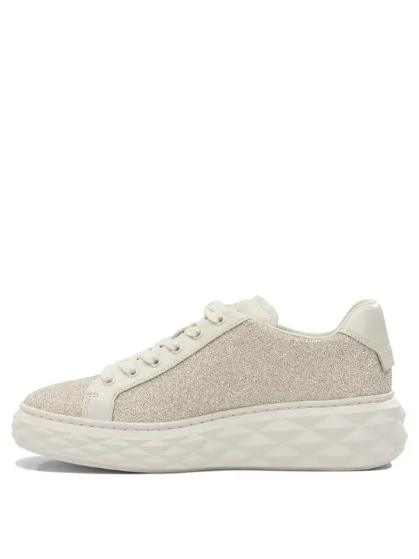 JIMMY CHOO Diamond Light Maxi Sneakers - Gold