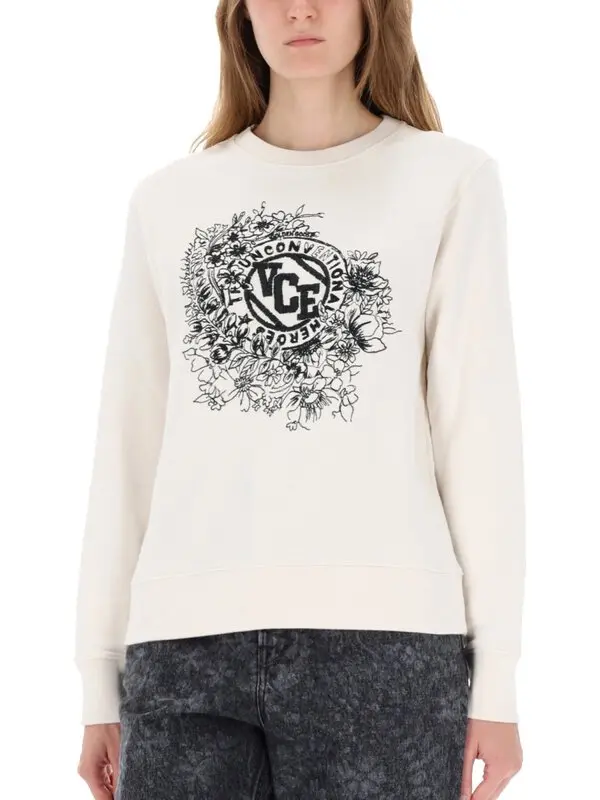 GOLDEN GOOSE Embroidered Cotton Sweatshirt