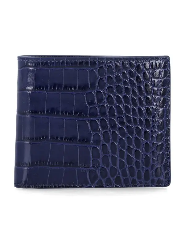 TOM FORD Wallets - Maritime Blue