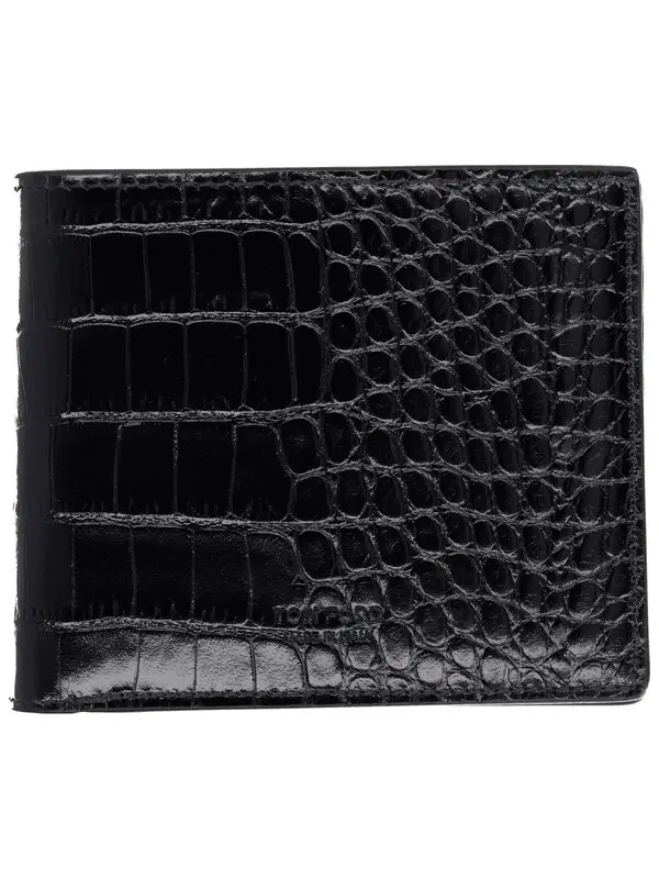 TOM FORD Bi Fold' Wallet - Black