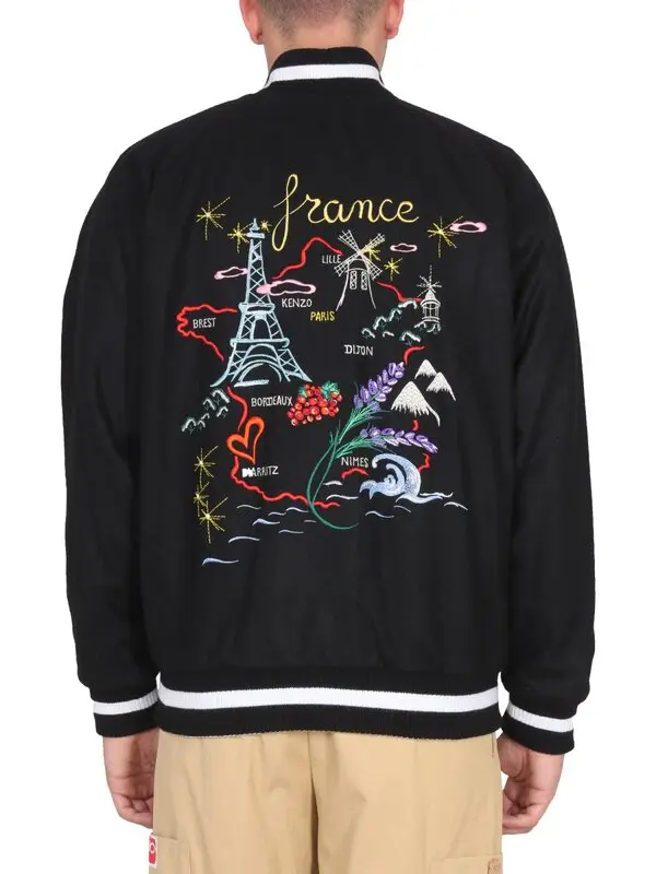 Kenzo Double Face Bomber Jacket