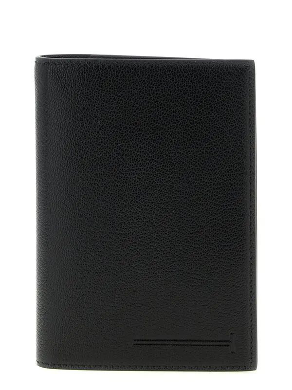 TOM FORD T Line' Passport Holder - Black