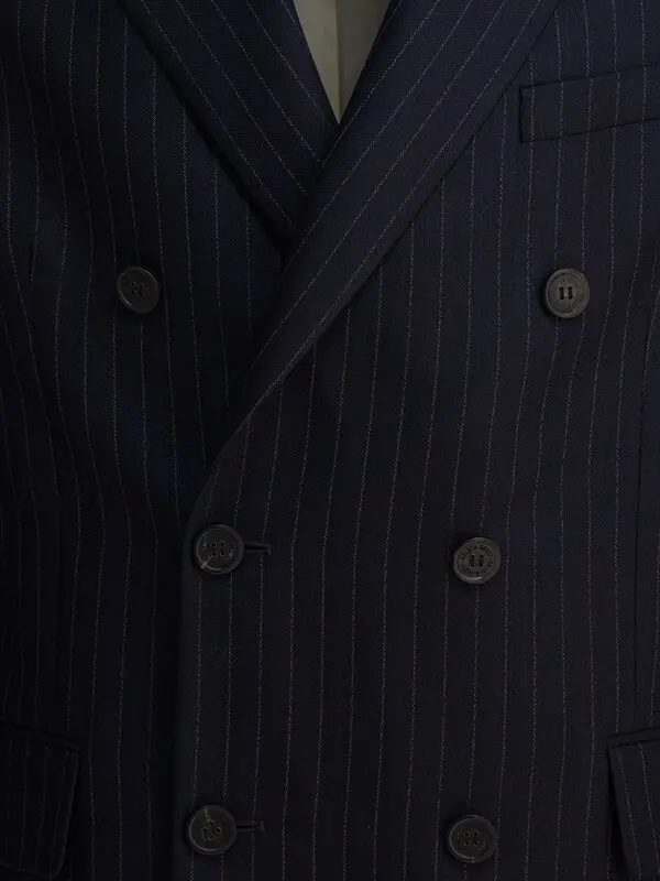 GOLDEN GOOSE Double-breasted Wool Blazer