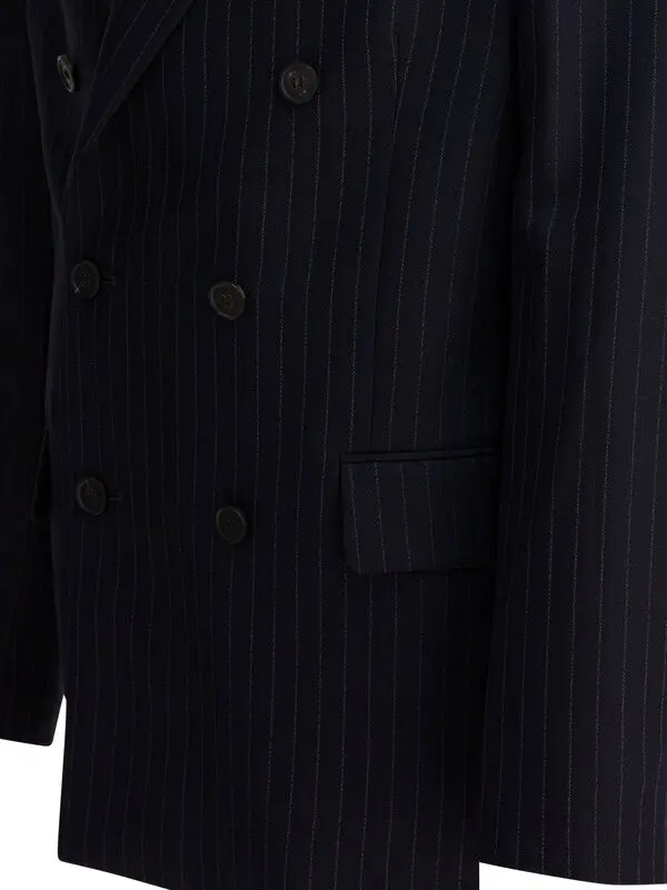 GOLDEN GOOSE Double-breasted Wool Blazer