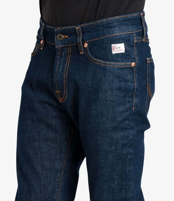 ROY ROGER'S Straight Leg Jeans - Medium Denim