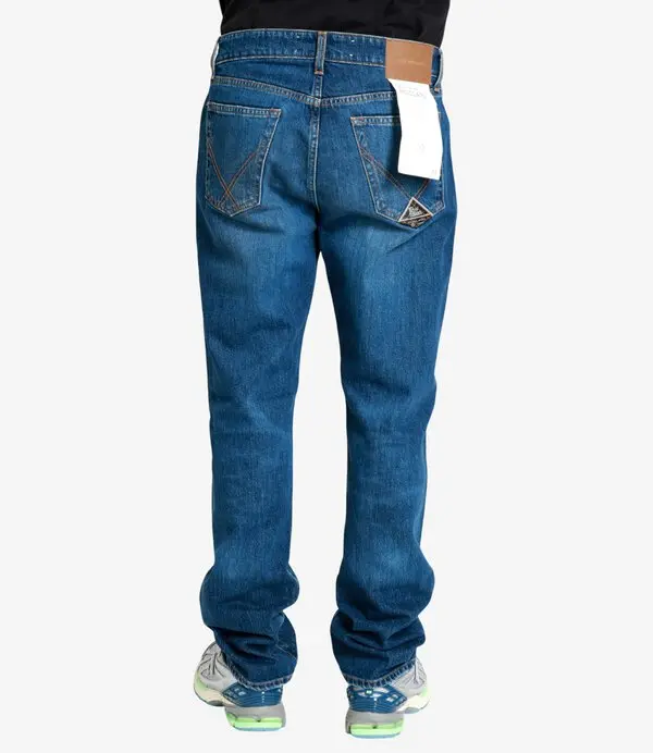 ROY ROGER'S Straight Leg Jeans - Medium Denim